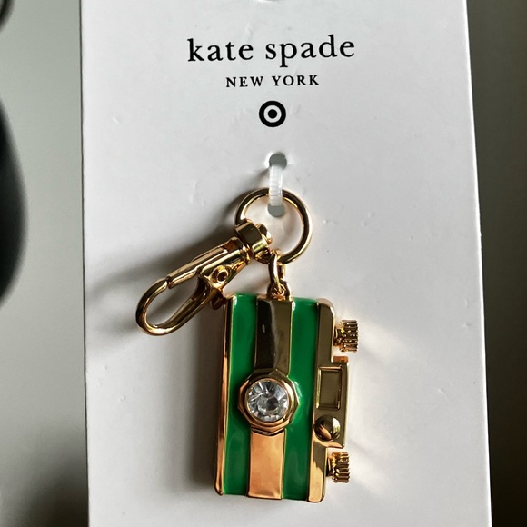 kate spade | Accessories | Nwt Camera Bag Charm Keychain Kate Spade New ...